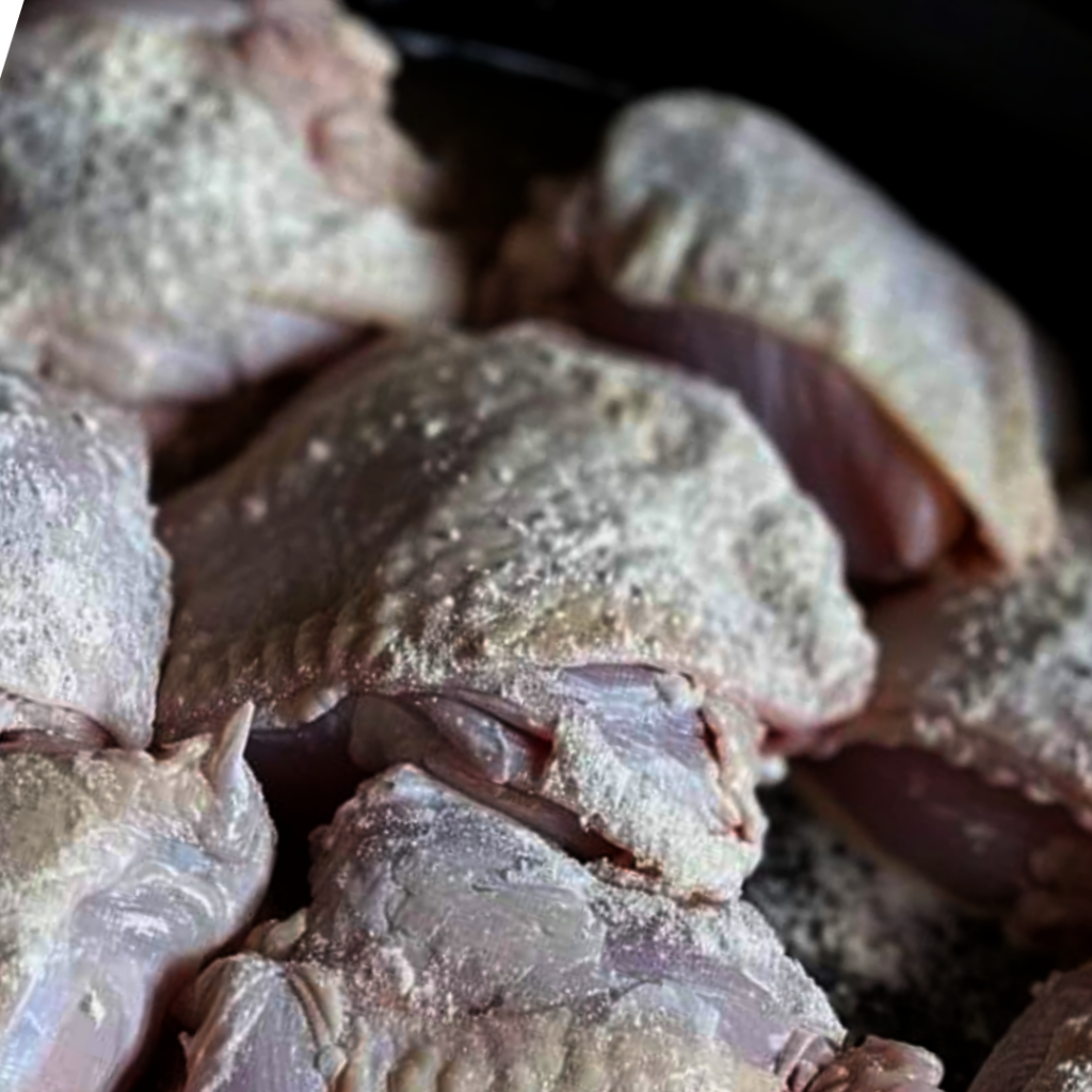 Coat chicken in flour and toss in slow cooker. With only 4 more ...
